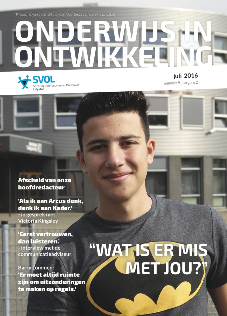 SVOL | Stichting voor Voortgezet Onderwijs Lelystad | Magazine